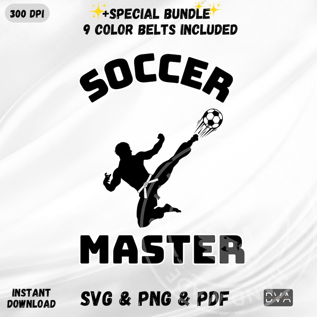 Soccer PNG SVG, Soccer Master Png, Shaolin Soccer, Soccer Gifts, Soccer ...
