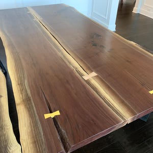 Custom Wood Slab Tables and Benches, Tables Can Be Made to Your ...