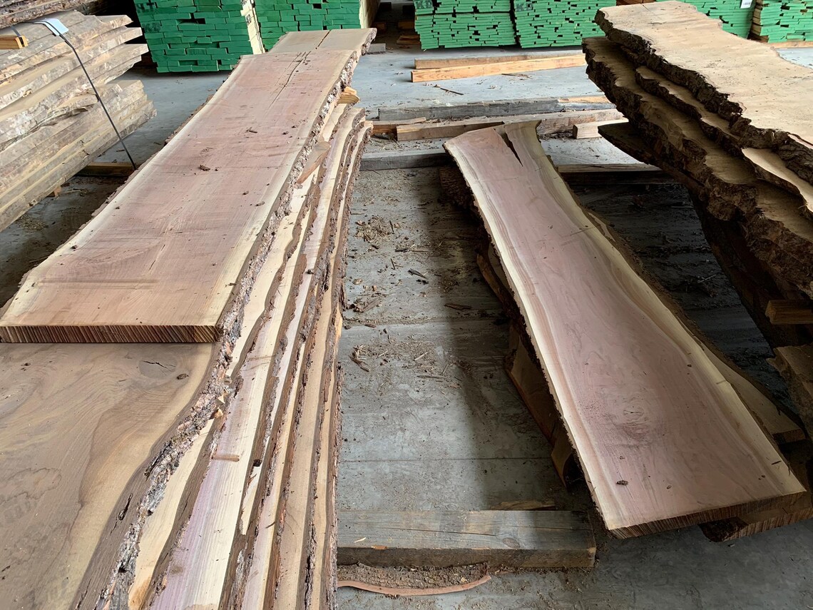 Custom Wood Slab Tables and Benches, Tables Can Be Made to Your ...