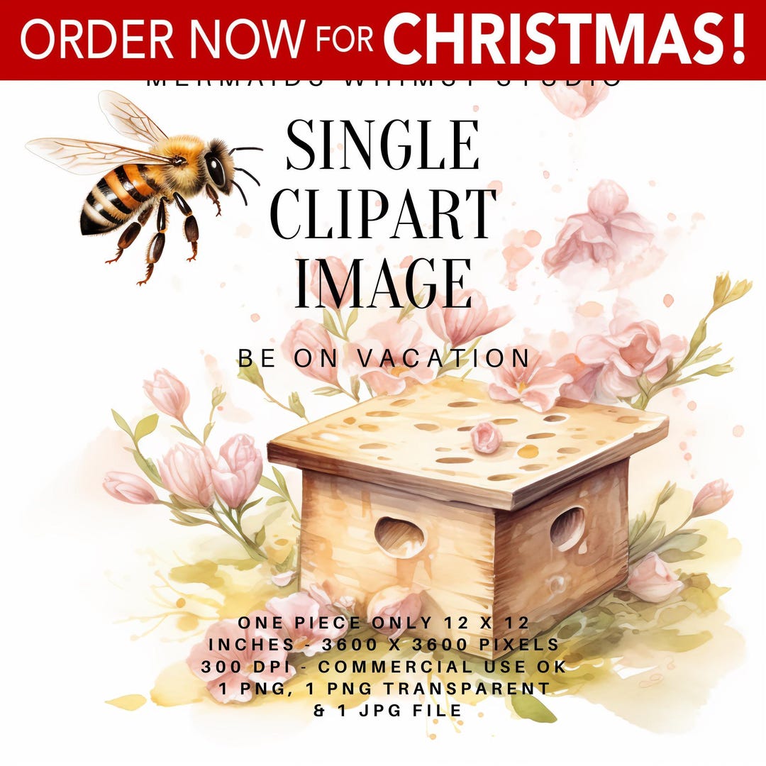 Honey Bee Clip Art: Printable Graphic (digital Download) - Etsy