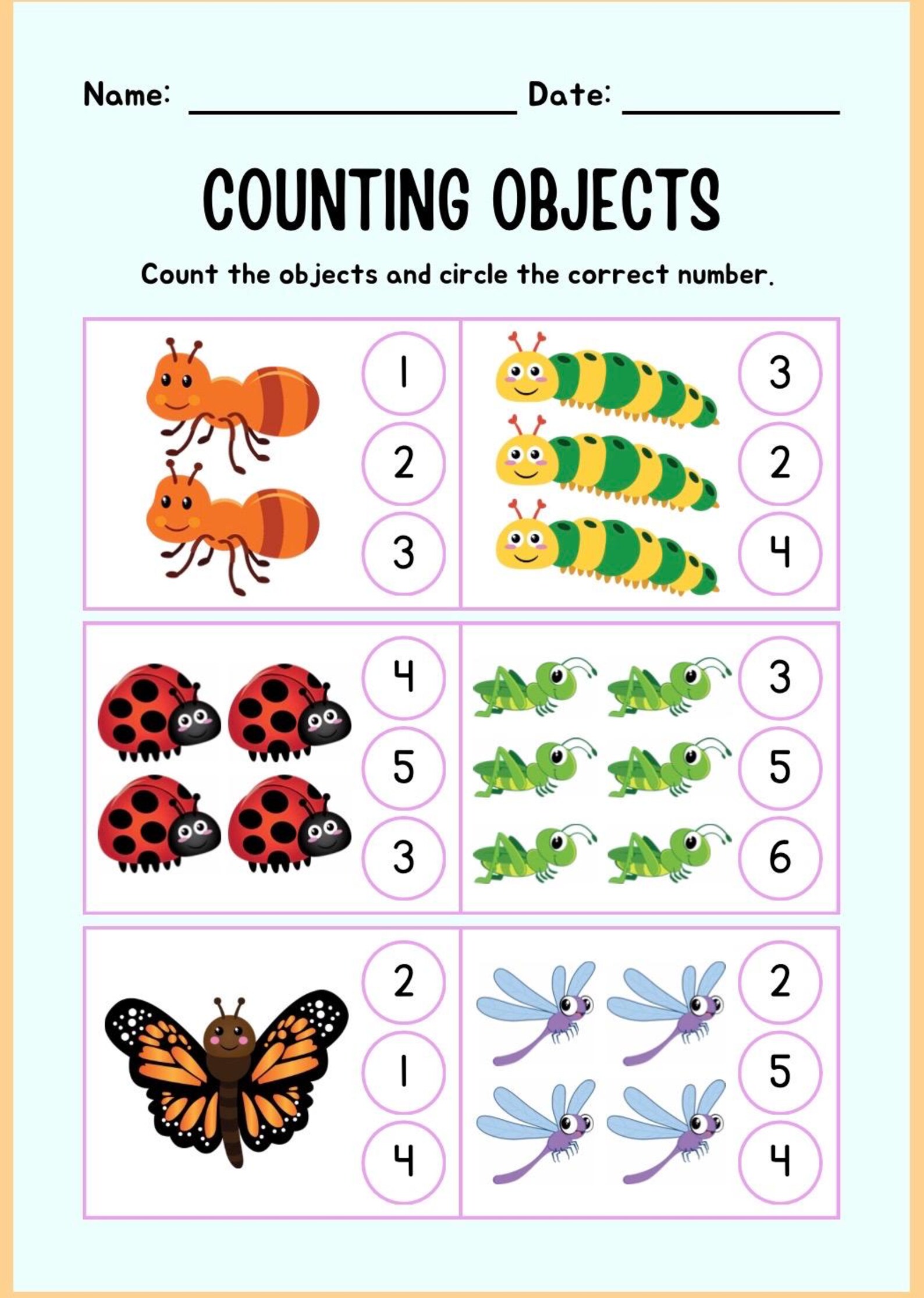 Fun Infant Learning Pack, Worksheets for Toddlers,workbook With ...