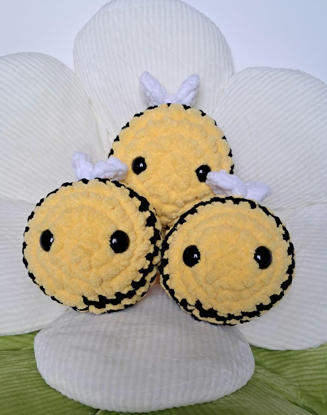 Chunky Bee Crochet Plushie - Etsy