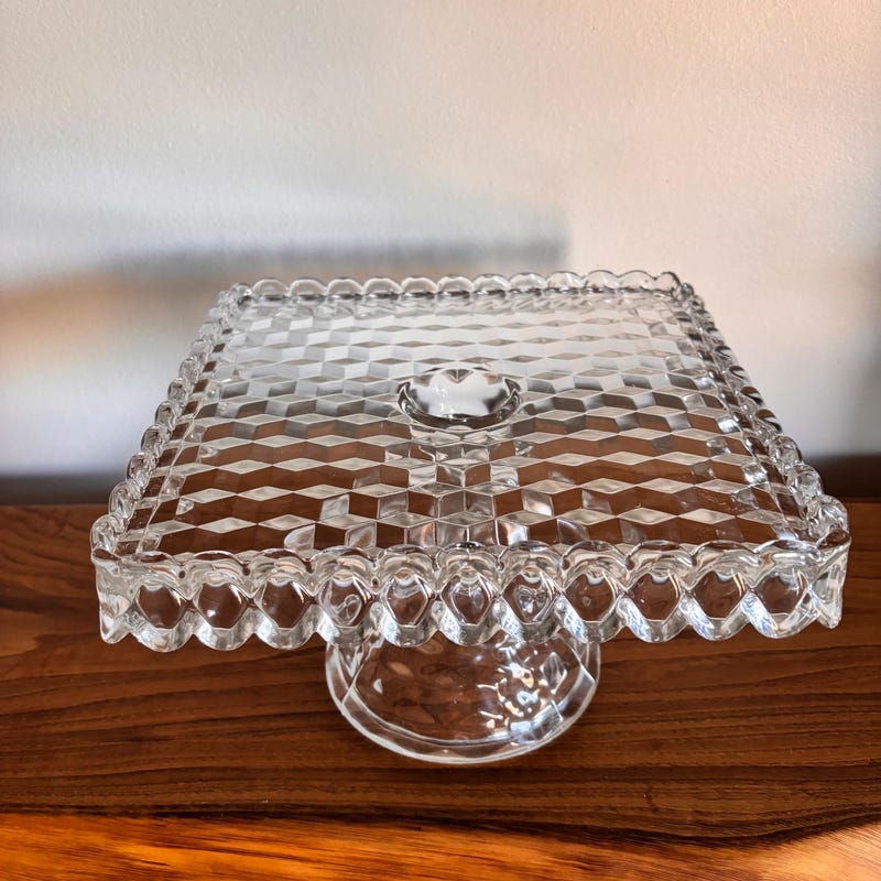 Square Cake Stand - Etsy
