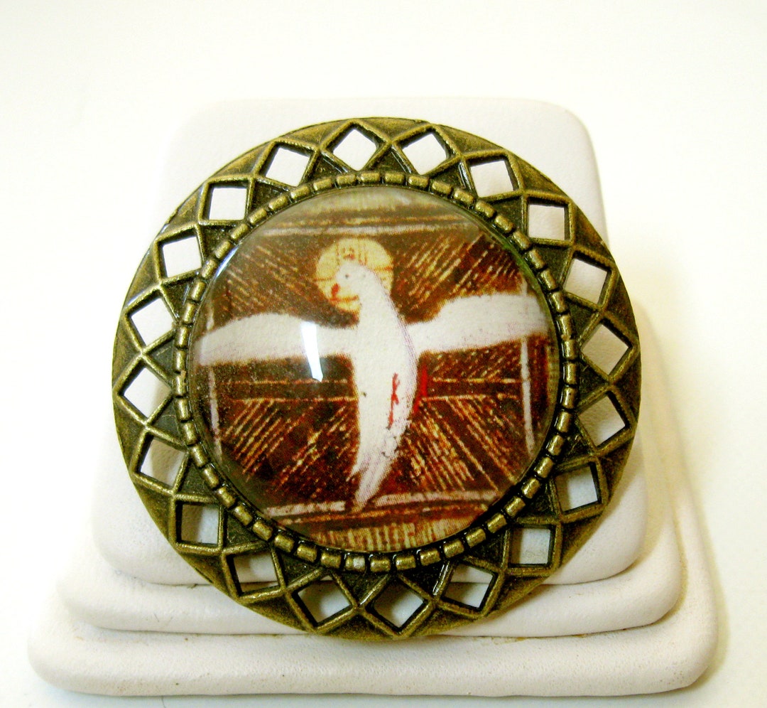 Holy Spirit Pin/brooch - BR15-032 - Etsy