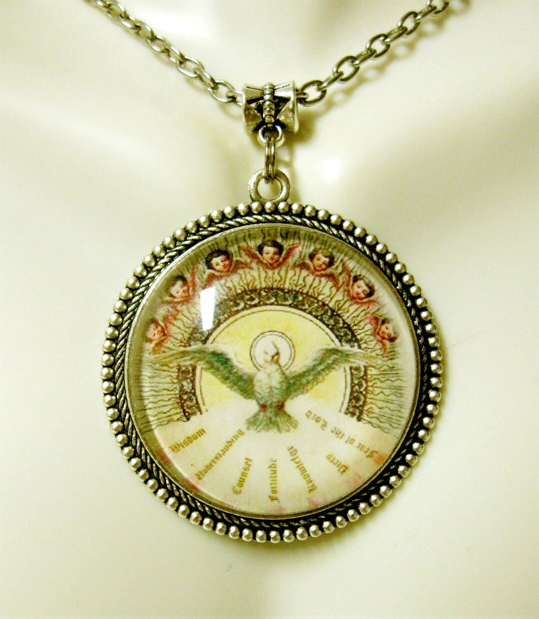 Gifts of the Holy Spirit Pendant and Chain - AP25-116 - Etsy