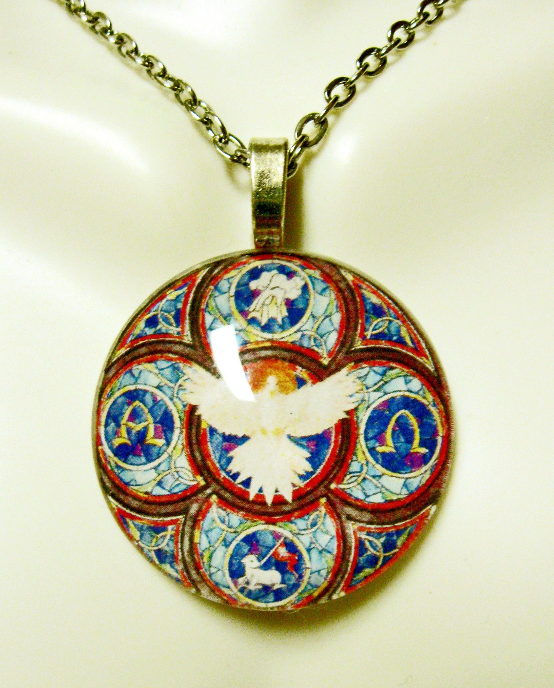 Holy Spirit Pendant With Chain - GP03-001 - Etsy
