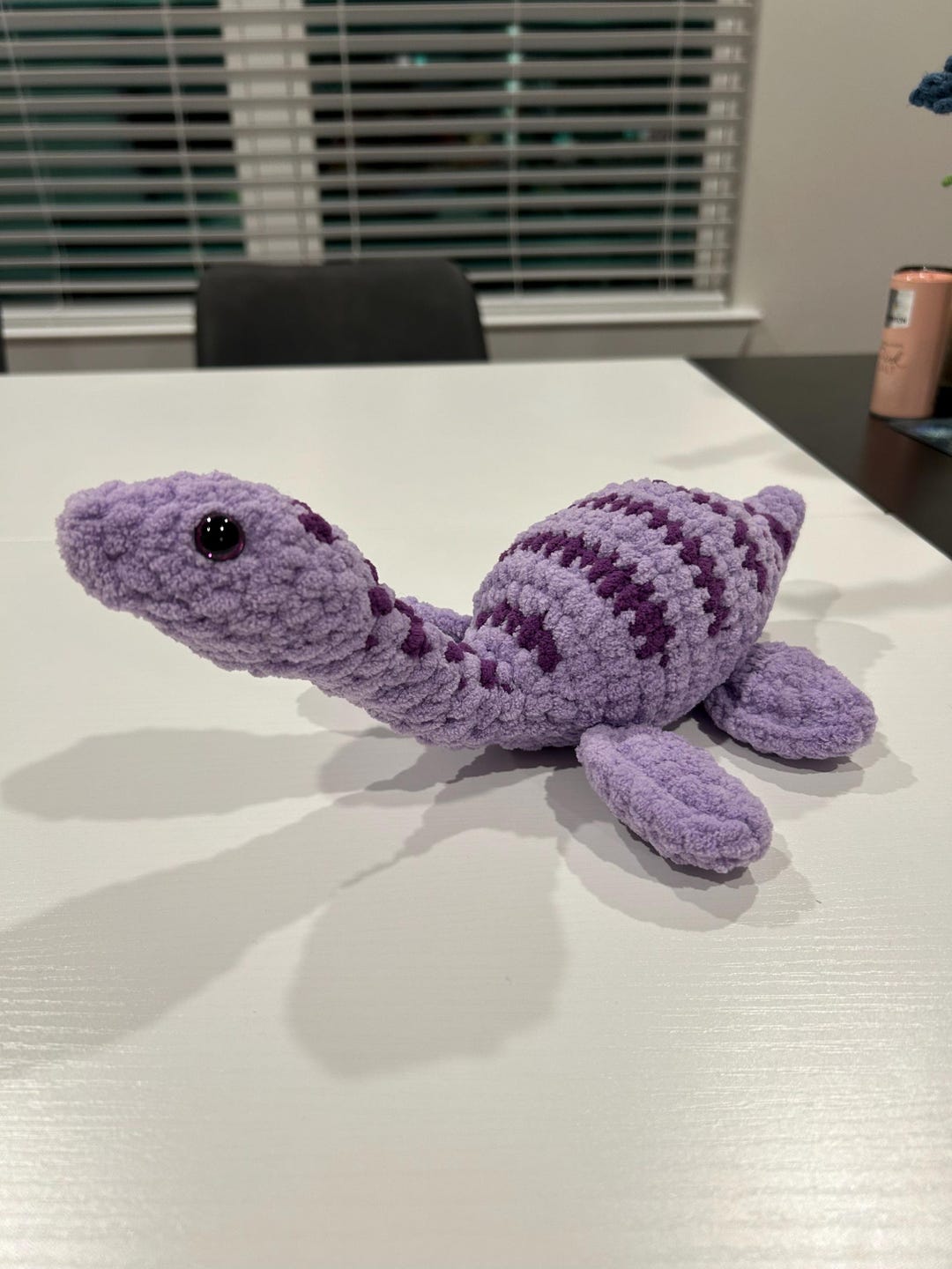 Crochet Plesiosaurus Plushie: Handmade Dinosaur Stuffed Animal - Etsy