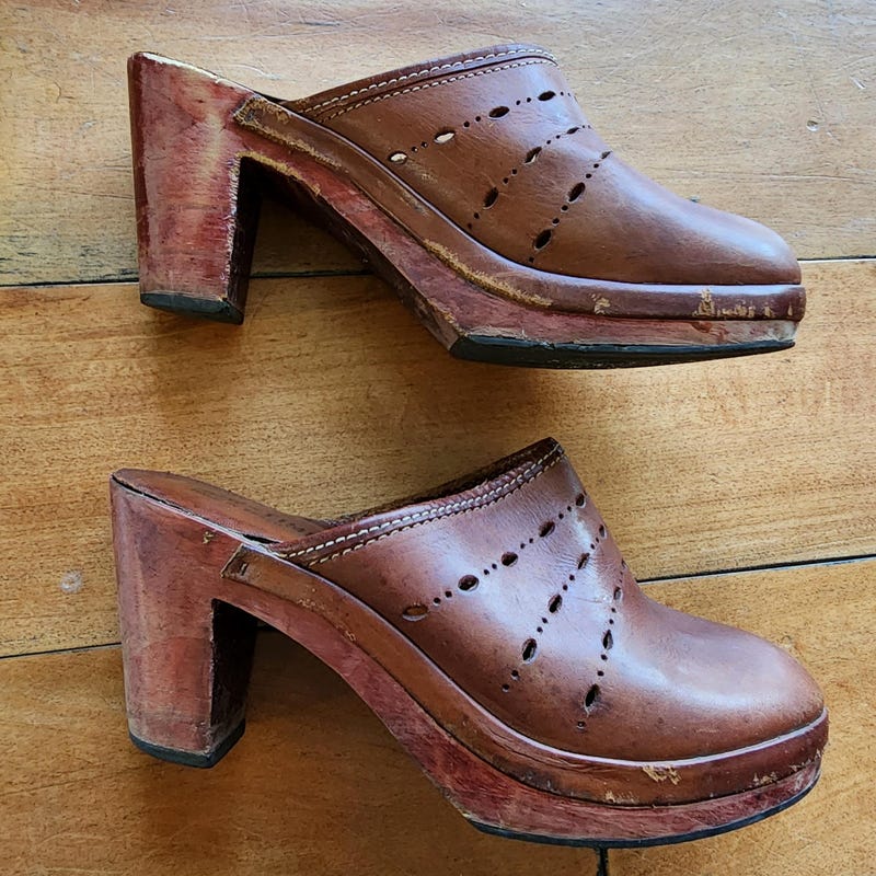 High Heel Clogs - Etsy