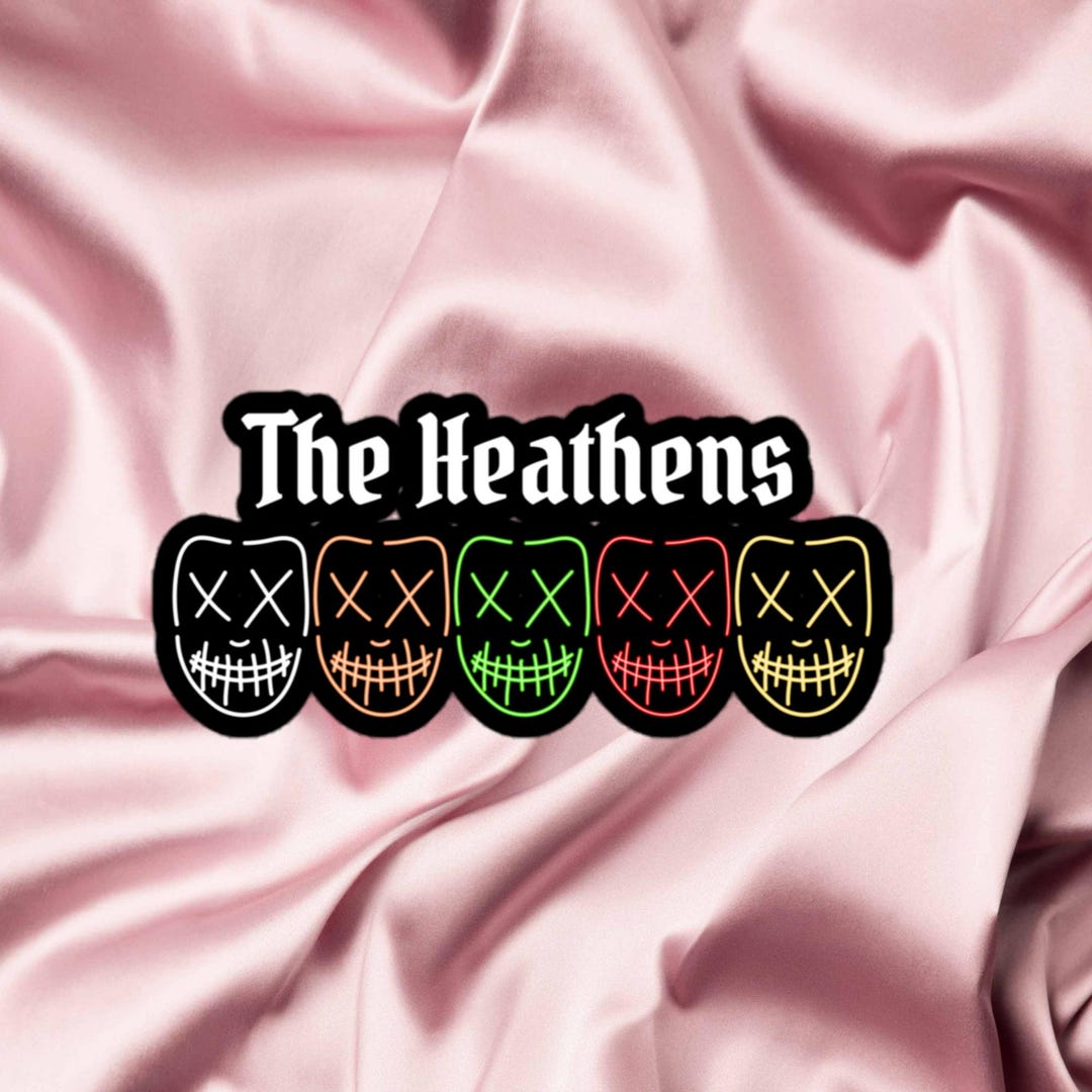 The Heathens Sticker, Legacy of Gods Sticker, God of Malice Sticker ...