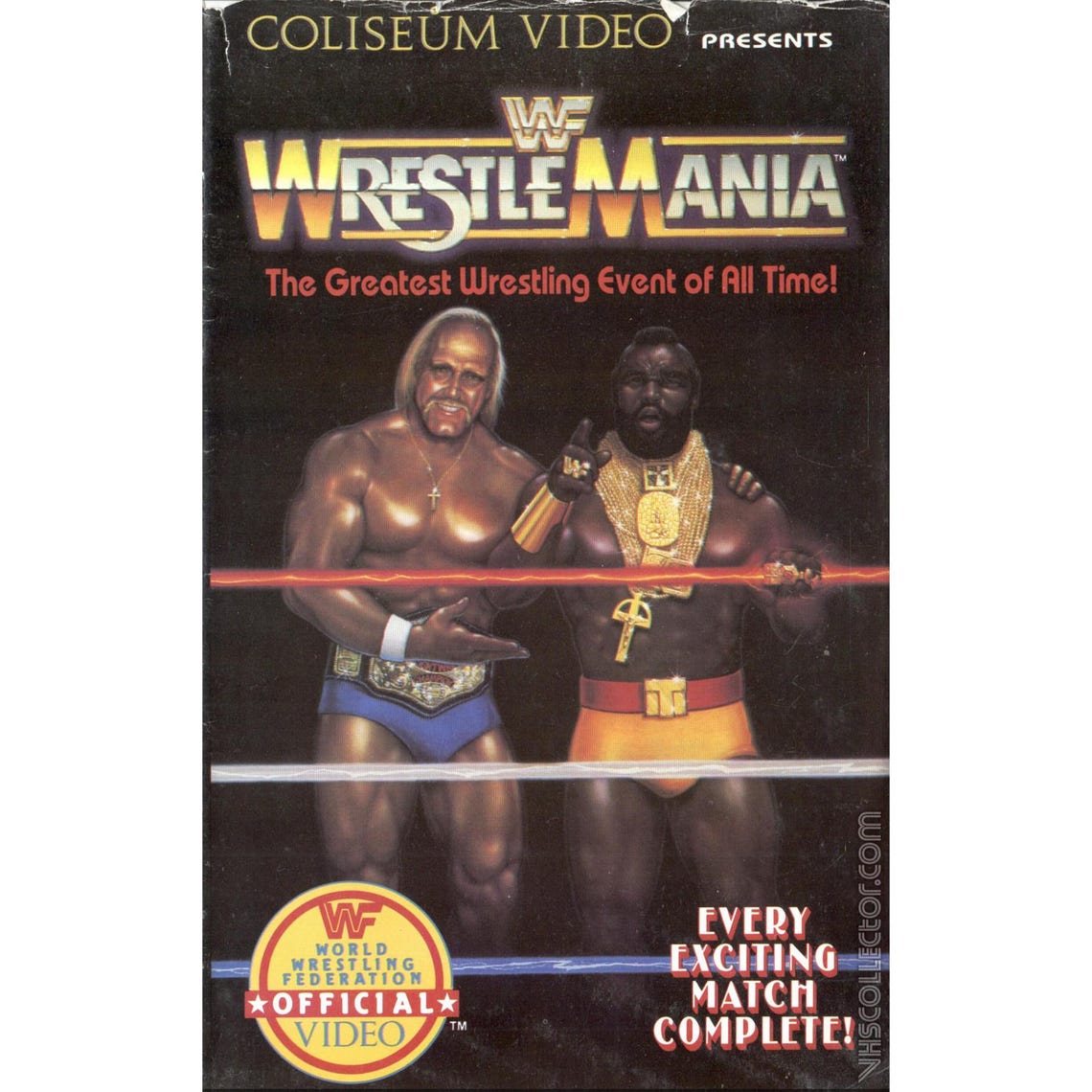 Wrestlemania I DVD coliseum Home Video WF004 - Etsy