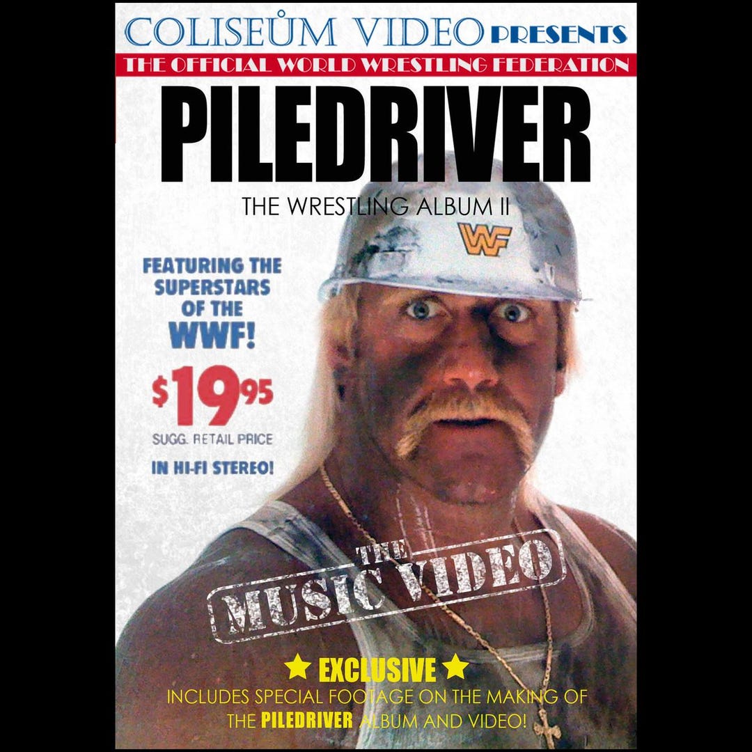 Piledriver: the Wrestling Album II the Music Video Coliseum Home Video ...