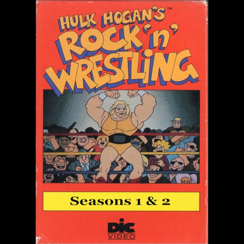 Hulk Hogan's Rock N Wrestling Cartoon DVD Complete Series - Etsy