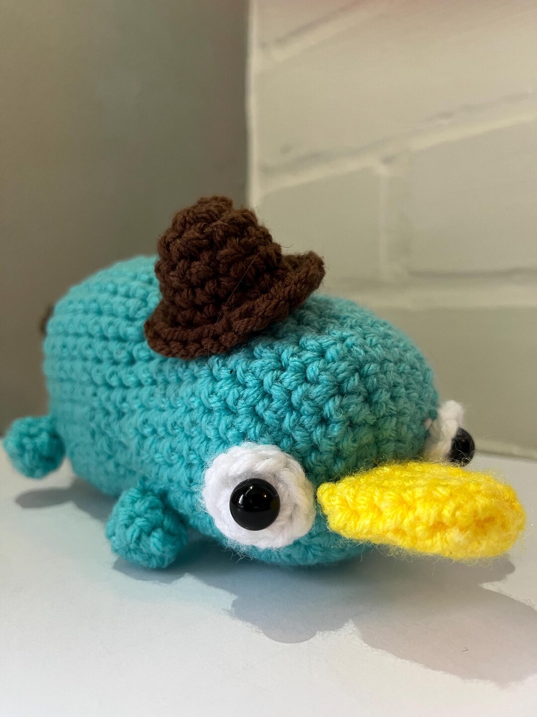 Platypus With Hat Crochet Pattern - Etsy