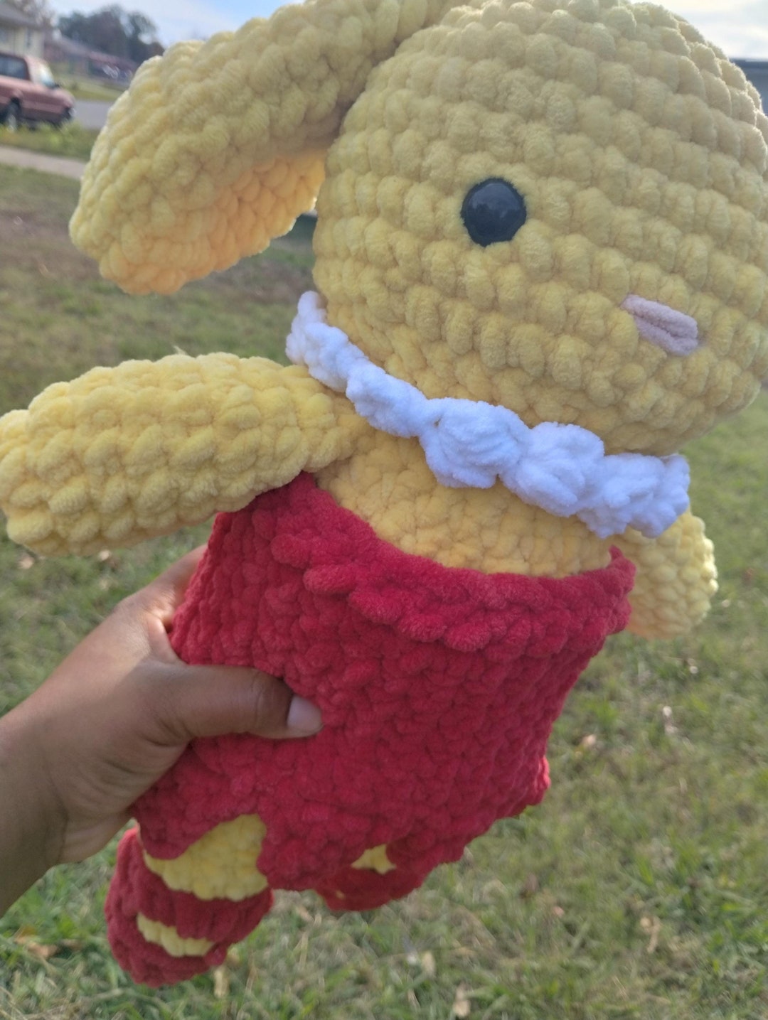 Crochet Lisa Simpson Bunny Plushie - Etsy
