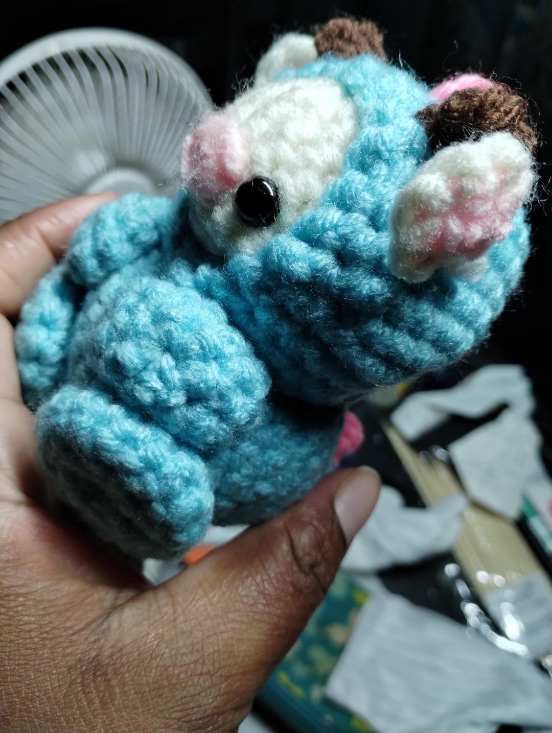 Mini Dino Cow Crochet - Etsy