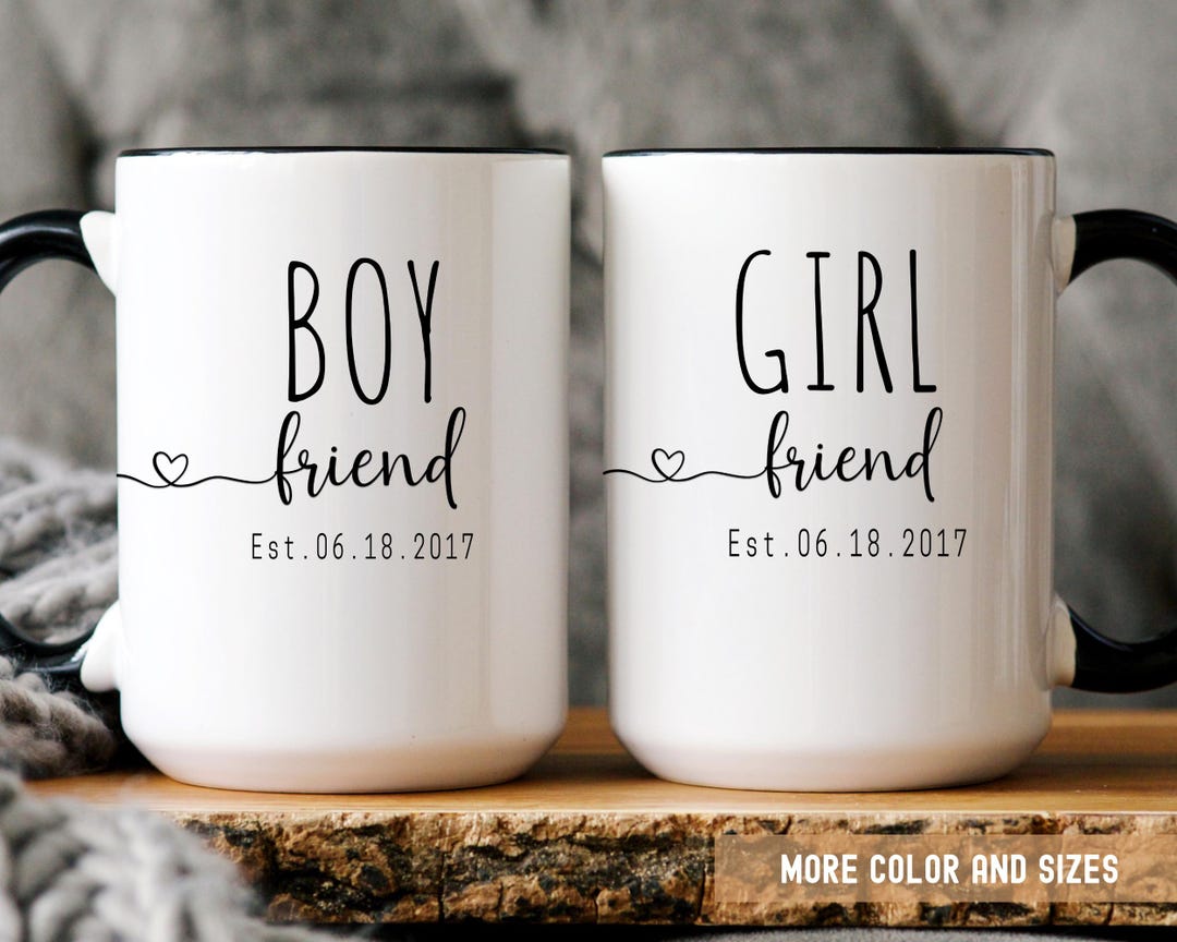 Personalized Boyfriend Mug,his and Her Mug Couple,hubby and Wife Mug ...