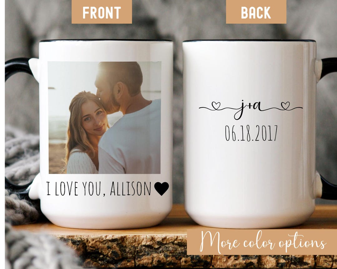 Personalized Girlfriend Mugs,personalized Couple Mugs,engagement Gifts for Couples,custom Photo ...