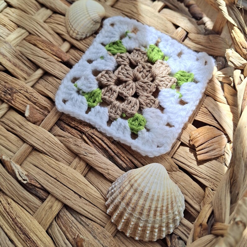 Sea Turtle Granny Square Pattern | Tortoise Applique | Ocean Seaside ...