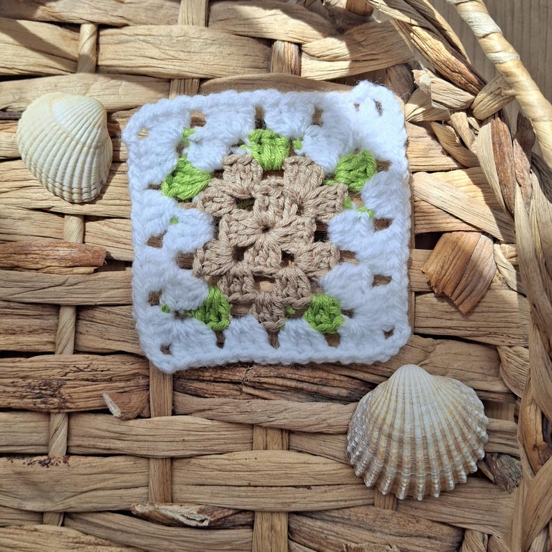 Sea Turtle Granny Square Pattern | Tortoise Applique | Ocean Seaside ...