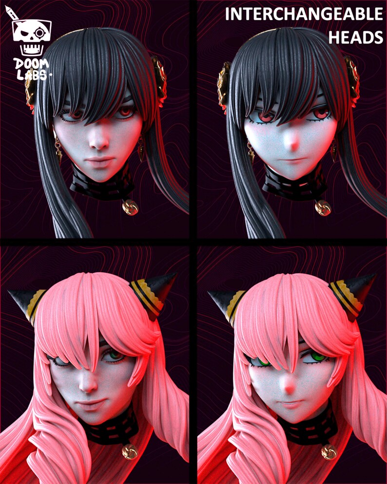 STL File Yor Forger From Spy x Family 3D Model Manga - Etsy 日本