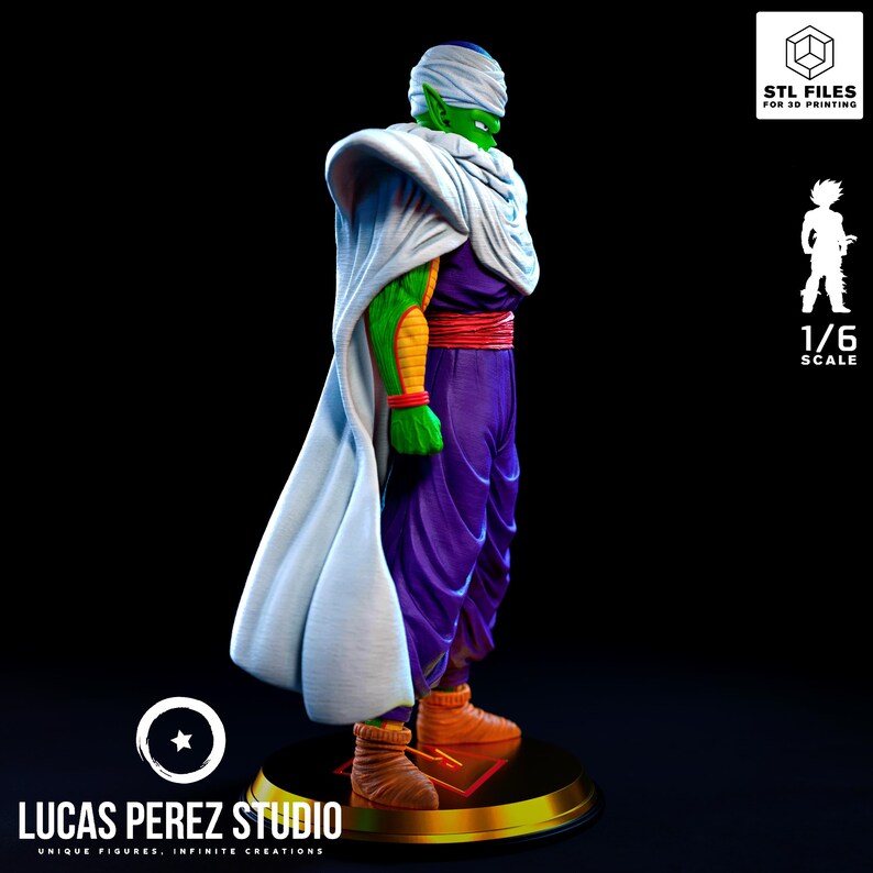 STL File Piccolo From Dragon Ball 3D Model Anime - Etsy