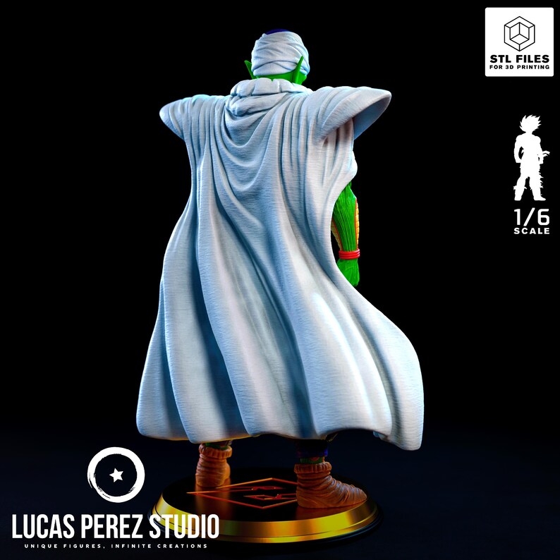 STL File Piccolo From Dragon Ball 3D Model Anime - Etsy