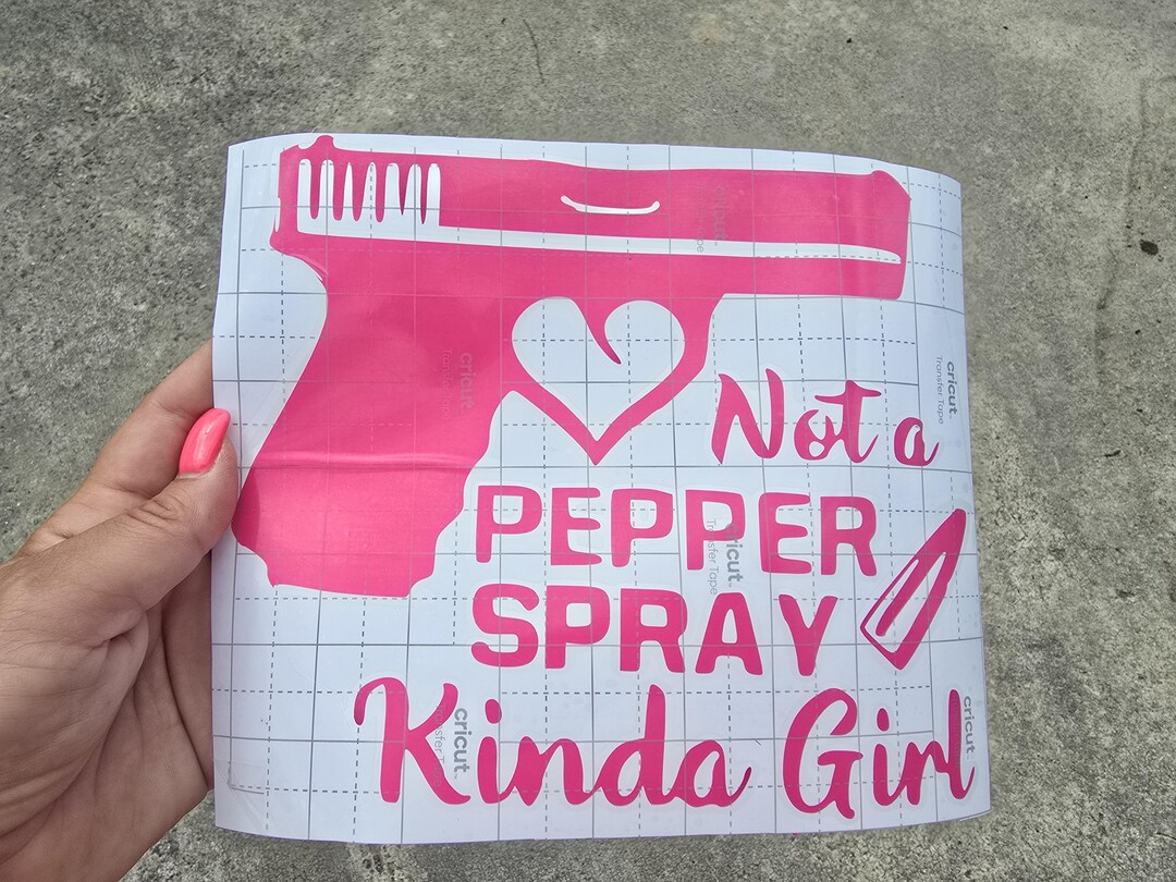 Not a Pepper Spray Type of Girl - Etsy