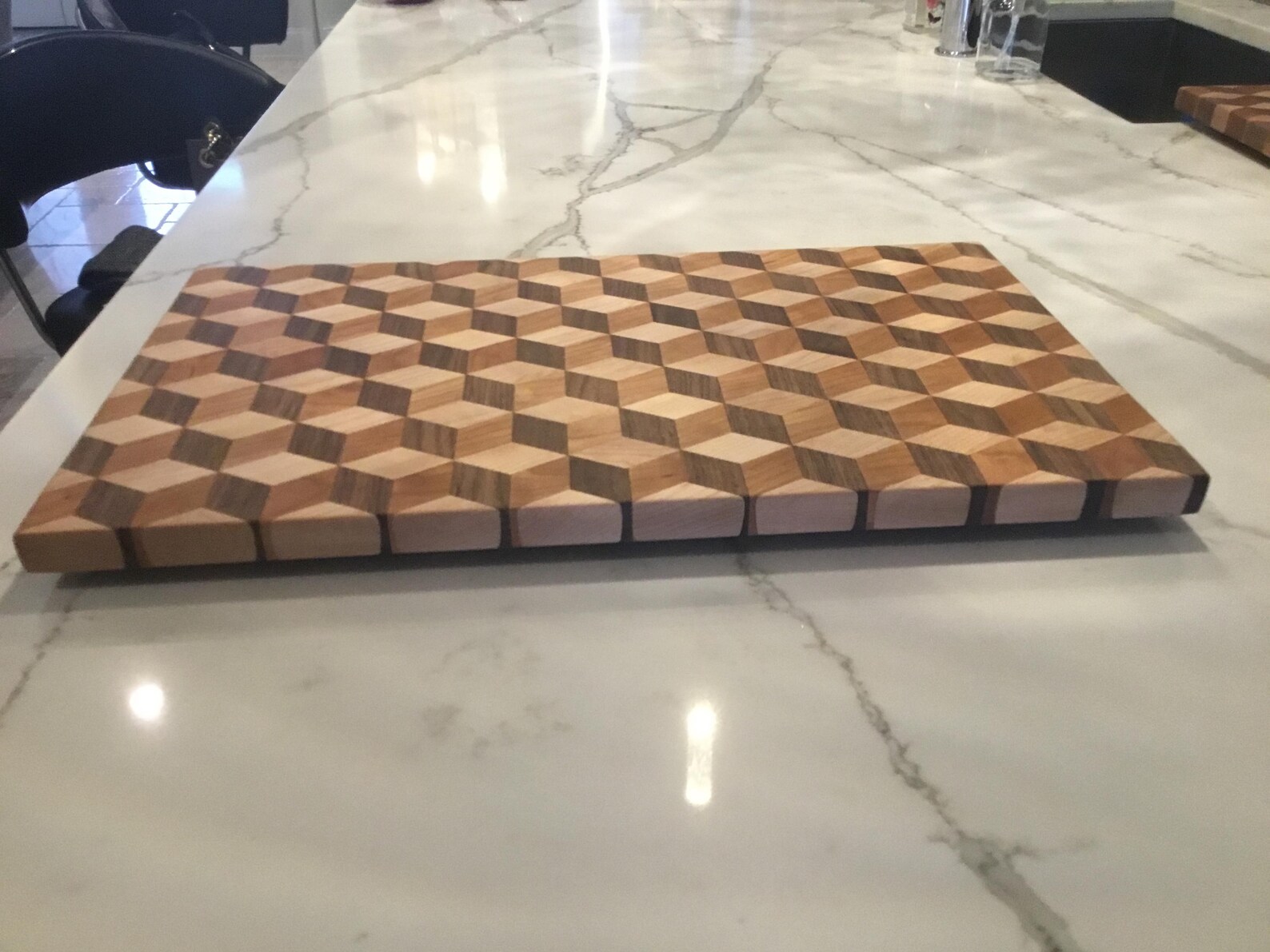 Louis Cube Design (cherry, Maple, Walnut) 19x13 - Etsy