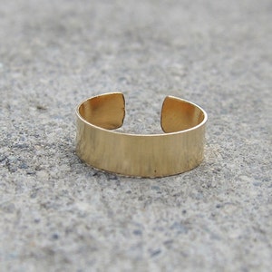 Gold Filled Solid Band Ear Cuff Earring - Etsy