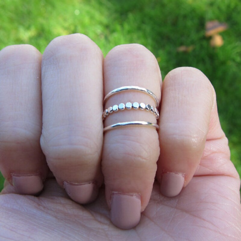 Knuckle Rings Set - Etsy