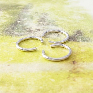 Sterling Silver Plain Ring Ear Cuff - Etsy