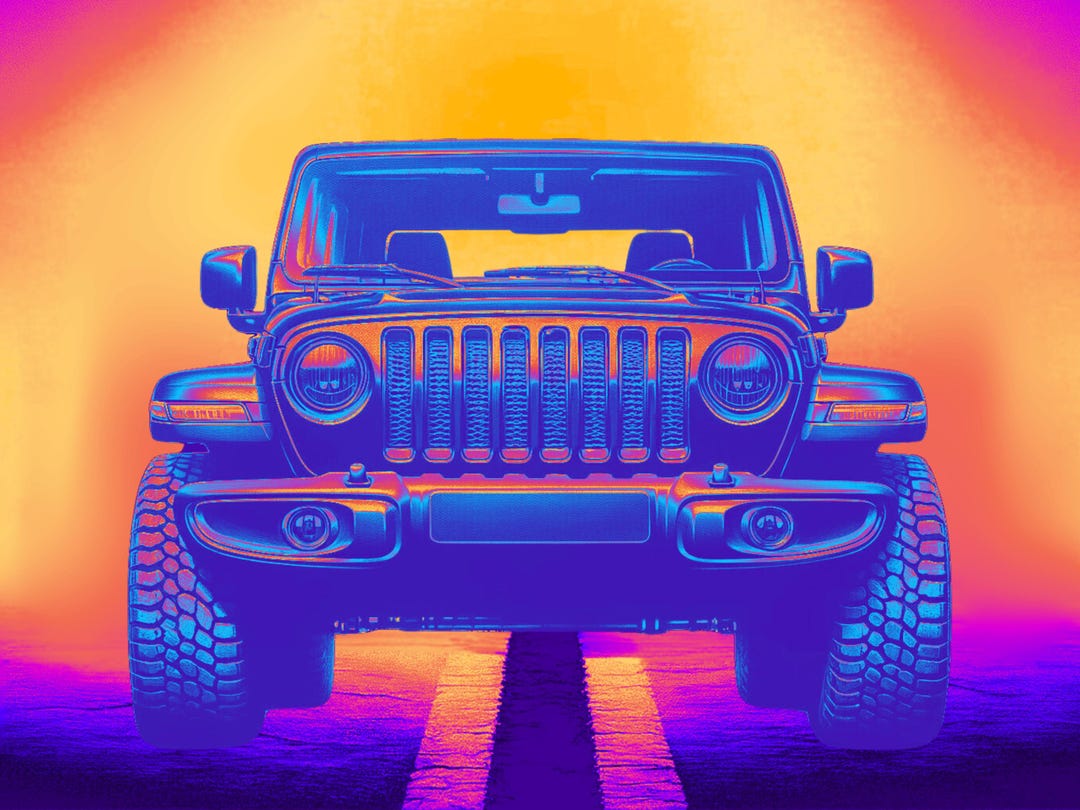JEEP 4X4 NEON POSTER - Etsy