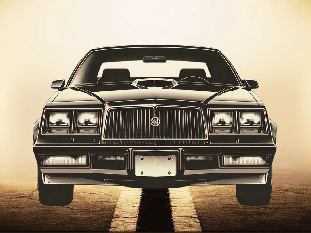 Buick Grand National Bronze Poster - Etsy
