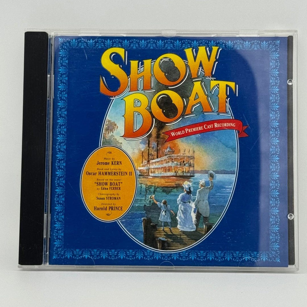 Show Boat CD 1994 World Premiere Cast Musical Theatre - Jerome Kern VGC ...