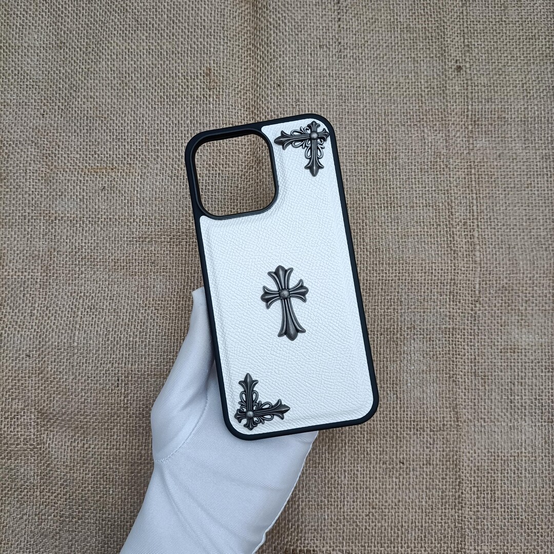 3D Cross Iris Opium Phone Case Y2K Gothic Designer iPhone Case Men ...