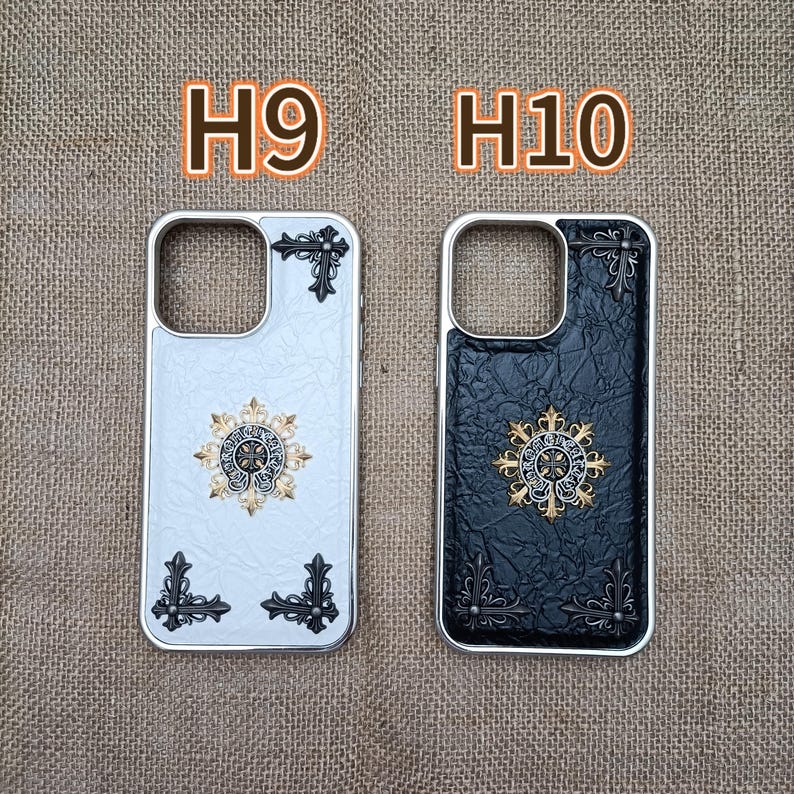 Horseshoe Cross Opium Phone Case Y2K Gothic Designer iPhone Case iPhone ...