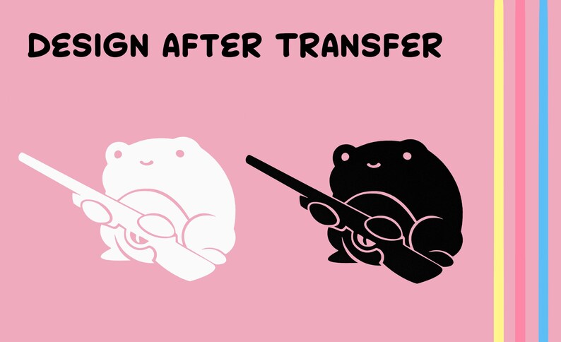 Frog With a Shotgun Vinyl Decal - Etsy