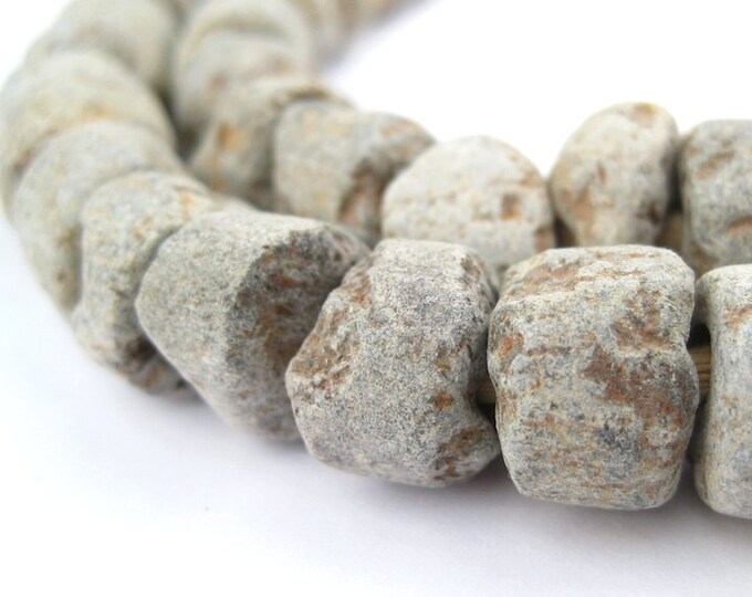70 Mali Stone Beads Coarse Antique African Stone Beads | Etsy