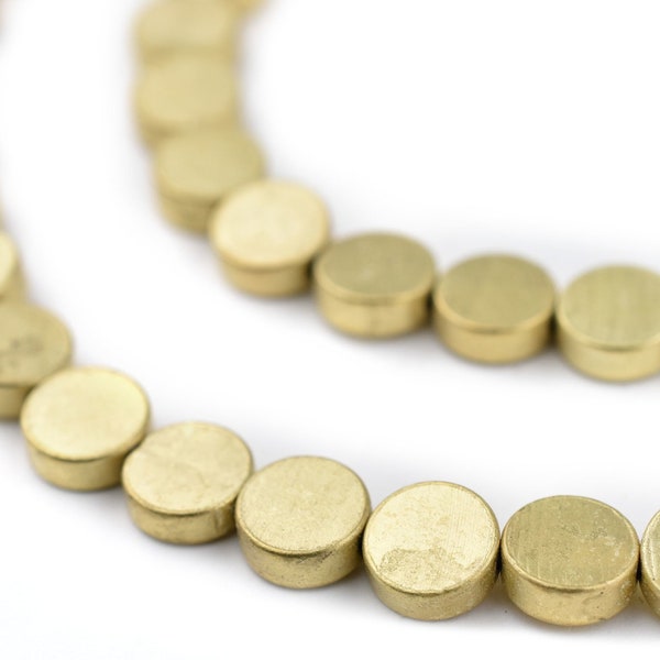 Flat Round Beads - Etsy