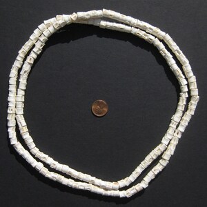 190 Fish Bone Beads Natural African Beads White Beads Made in West ...