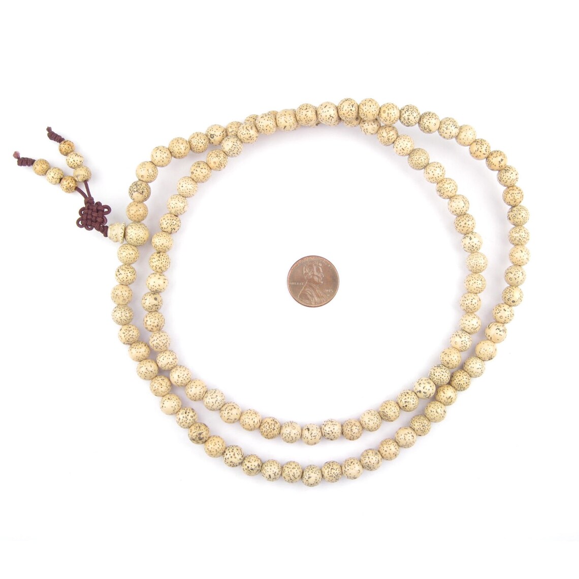 108 Tibetan Lotus Beads - Natural Seed Beads - Mala Beads - Meditation ...