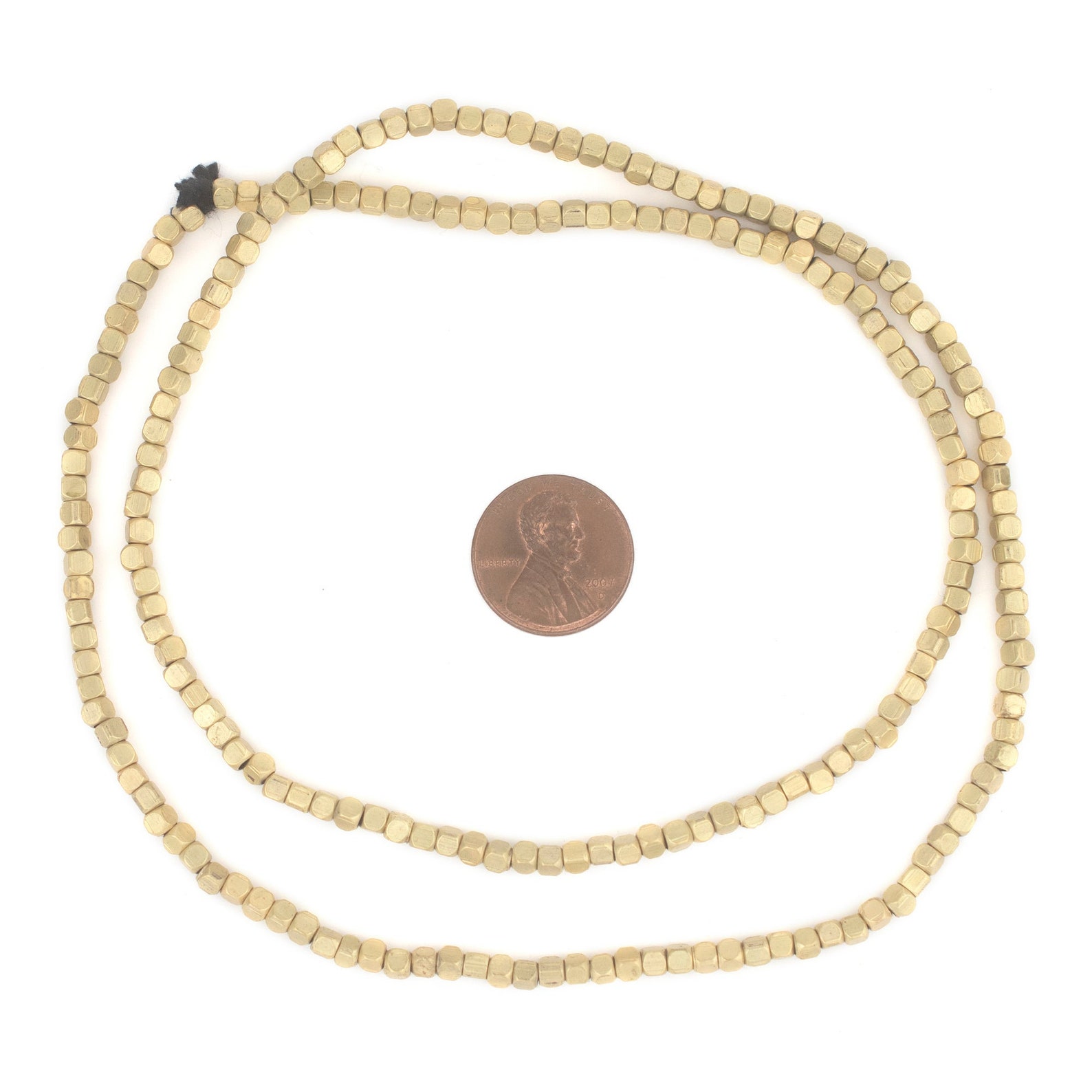 200 Rounded Matte Brass Cube Beads 3mm: Small Rounded Spacer - Etsy