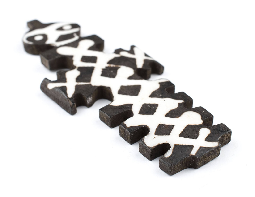 Batik Bone Cross Pendant: Batik Bone Pendant African Bone Pendant ...