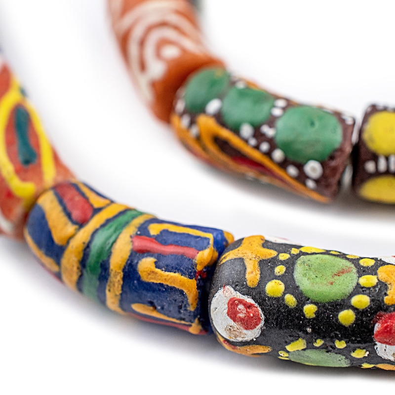 African Trading Beads Bracelets - Etsy