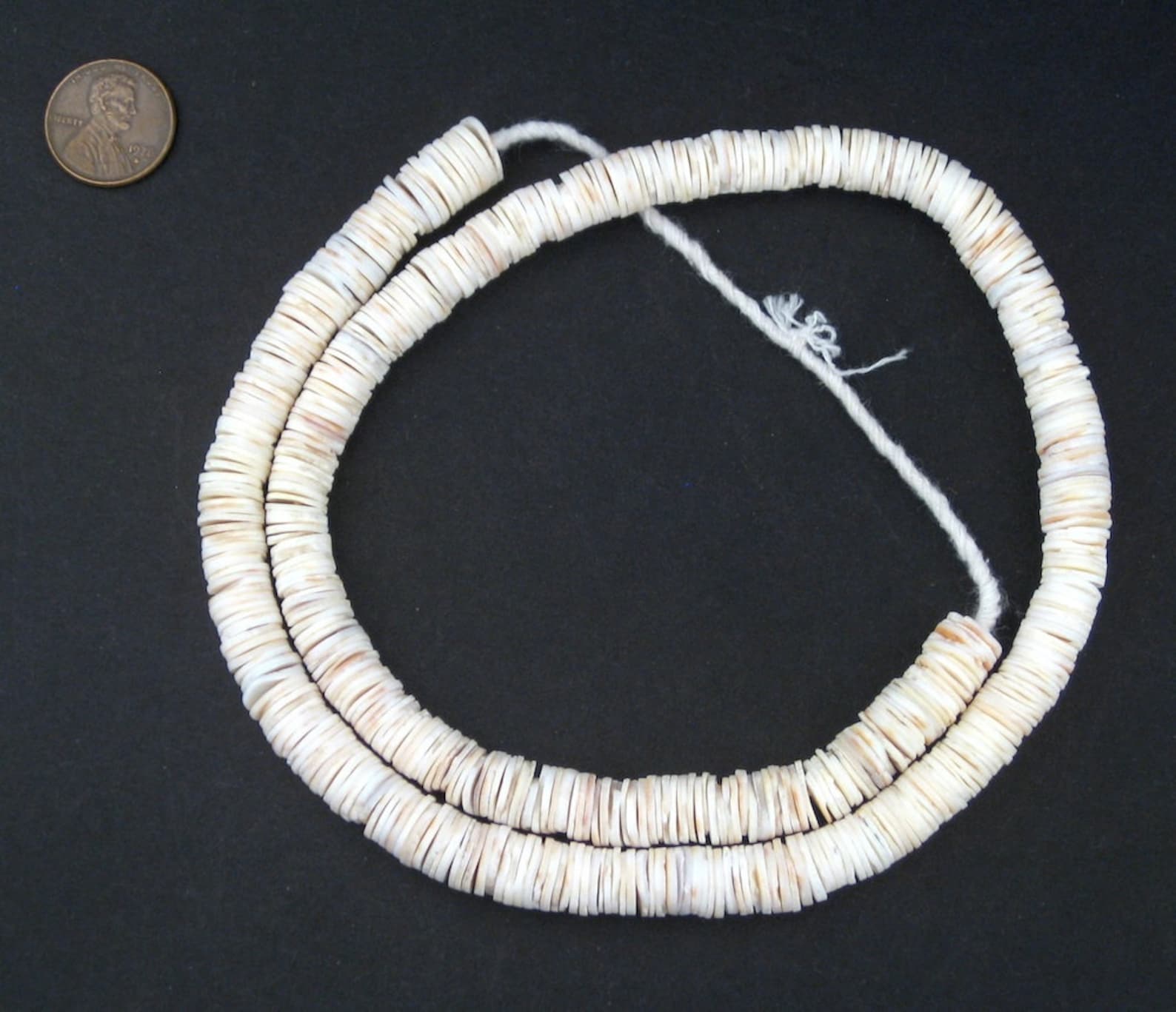 African Shell Heishi Beads 8mm African Beads Recycled - Etsy