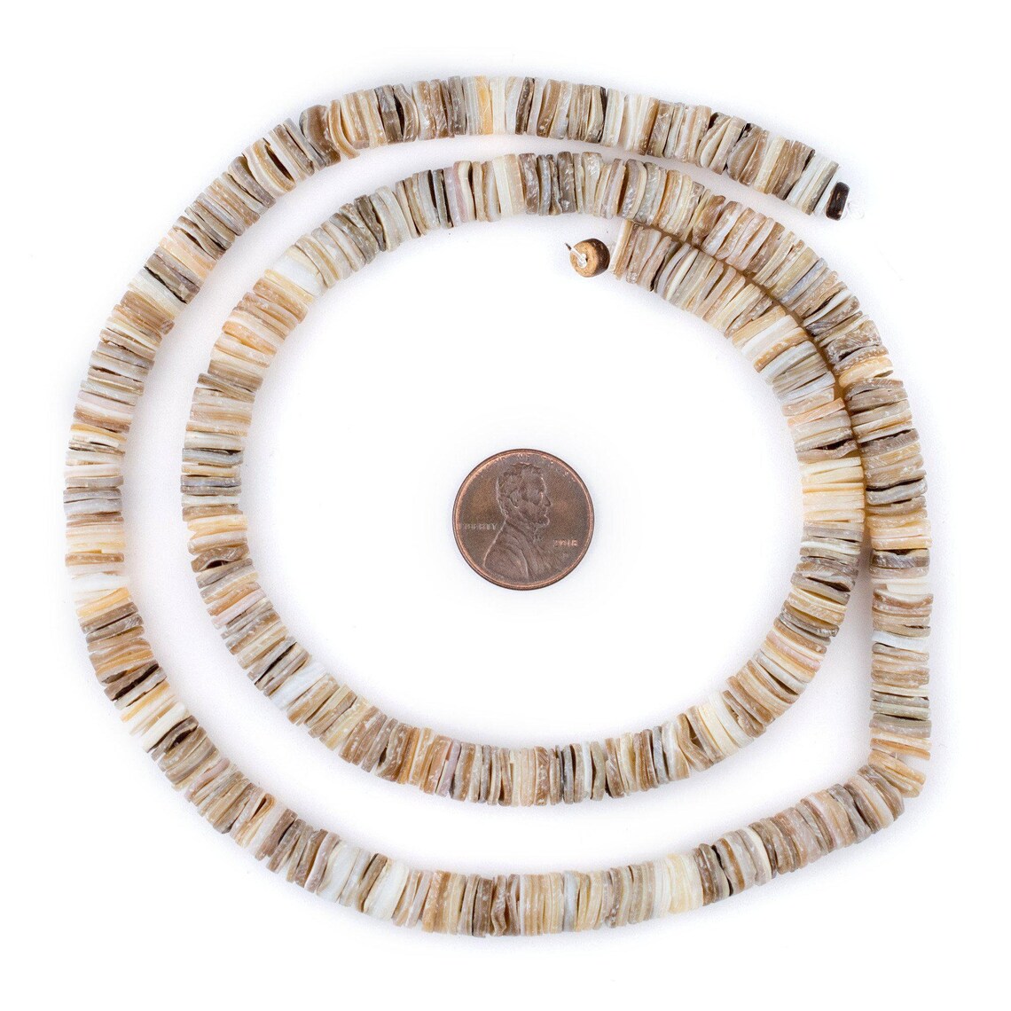 350 Rustic Matte Natural Shell Heishi Beads 8mm: Matte Shell - Etsy