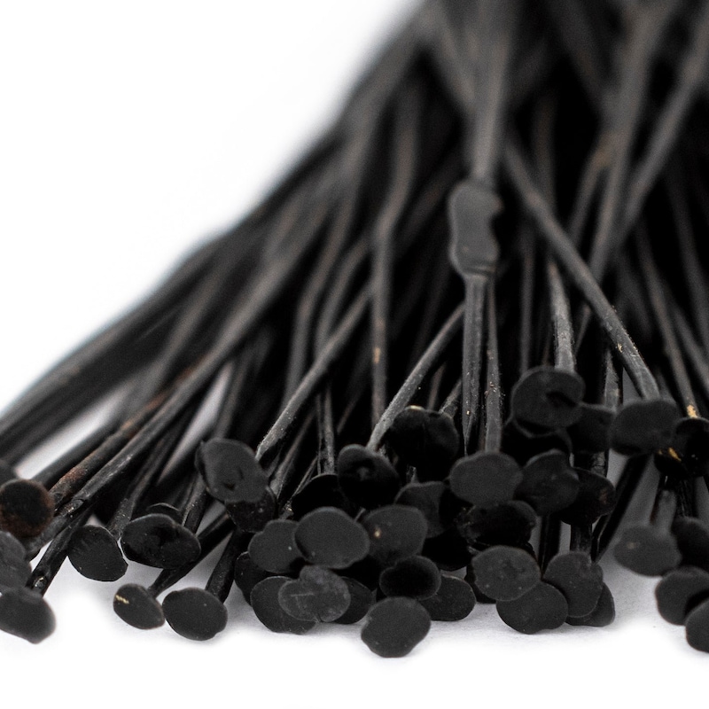 Black Head Pins - Etsy