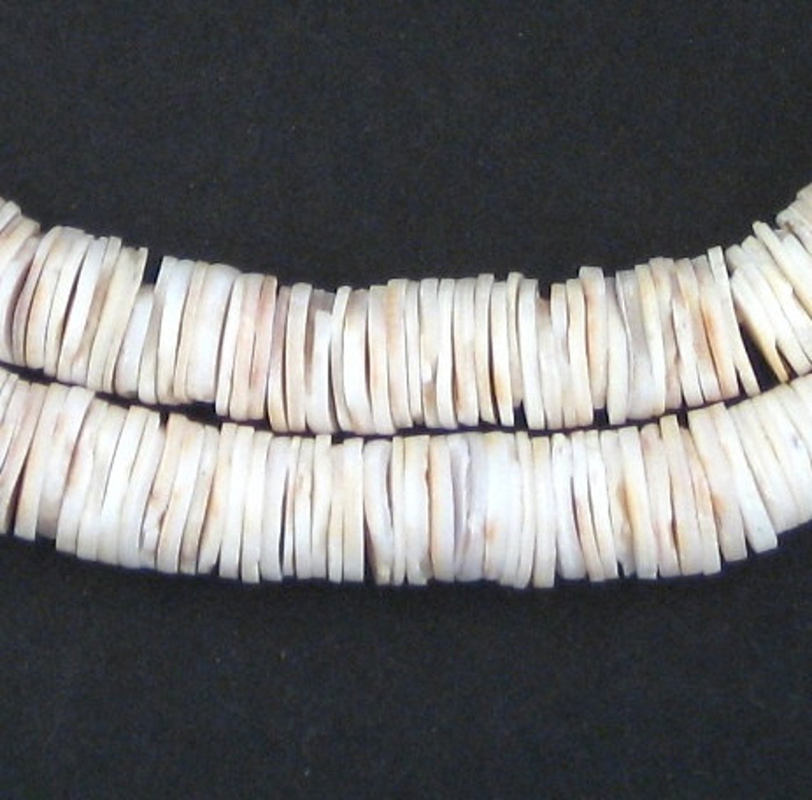 African Shell Heishi Beads 8mm African Beads Recycled - Etsy