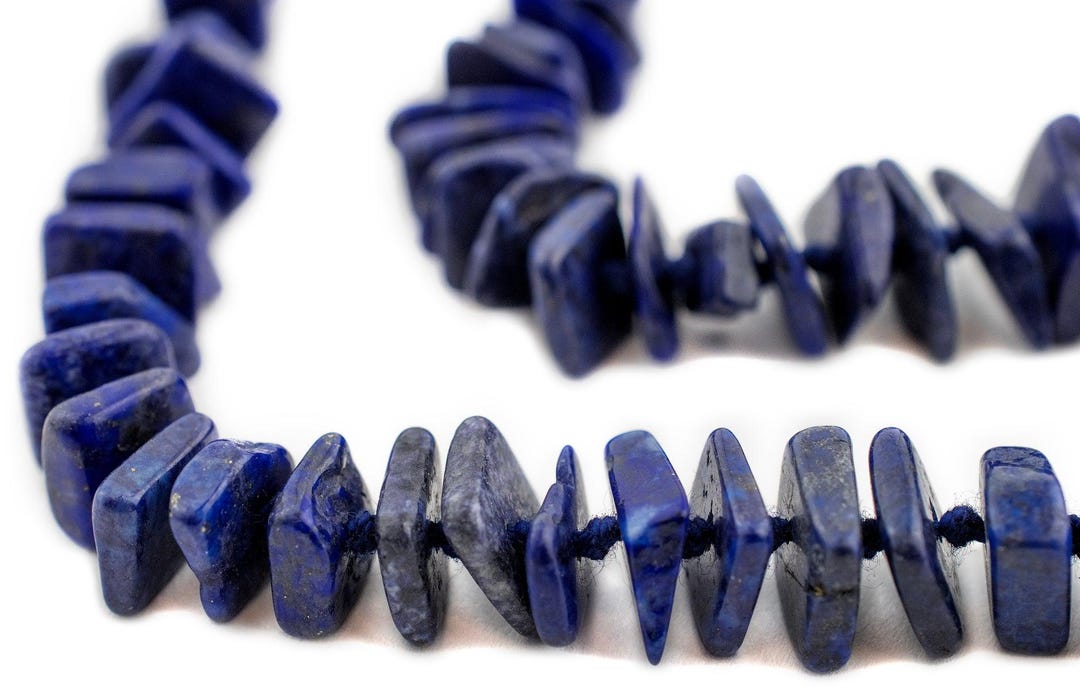 Jumbo Chip Lapis Lazuli Beads, 7-16mm, 1 Strand, Approx. 90 Beads ...