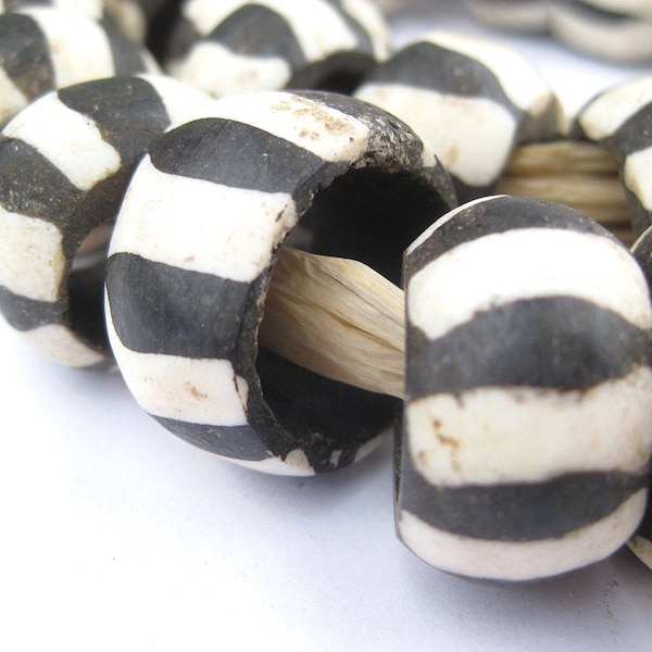 Batik Bone Beads - Etsy